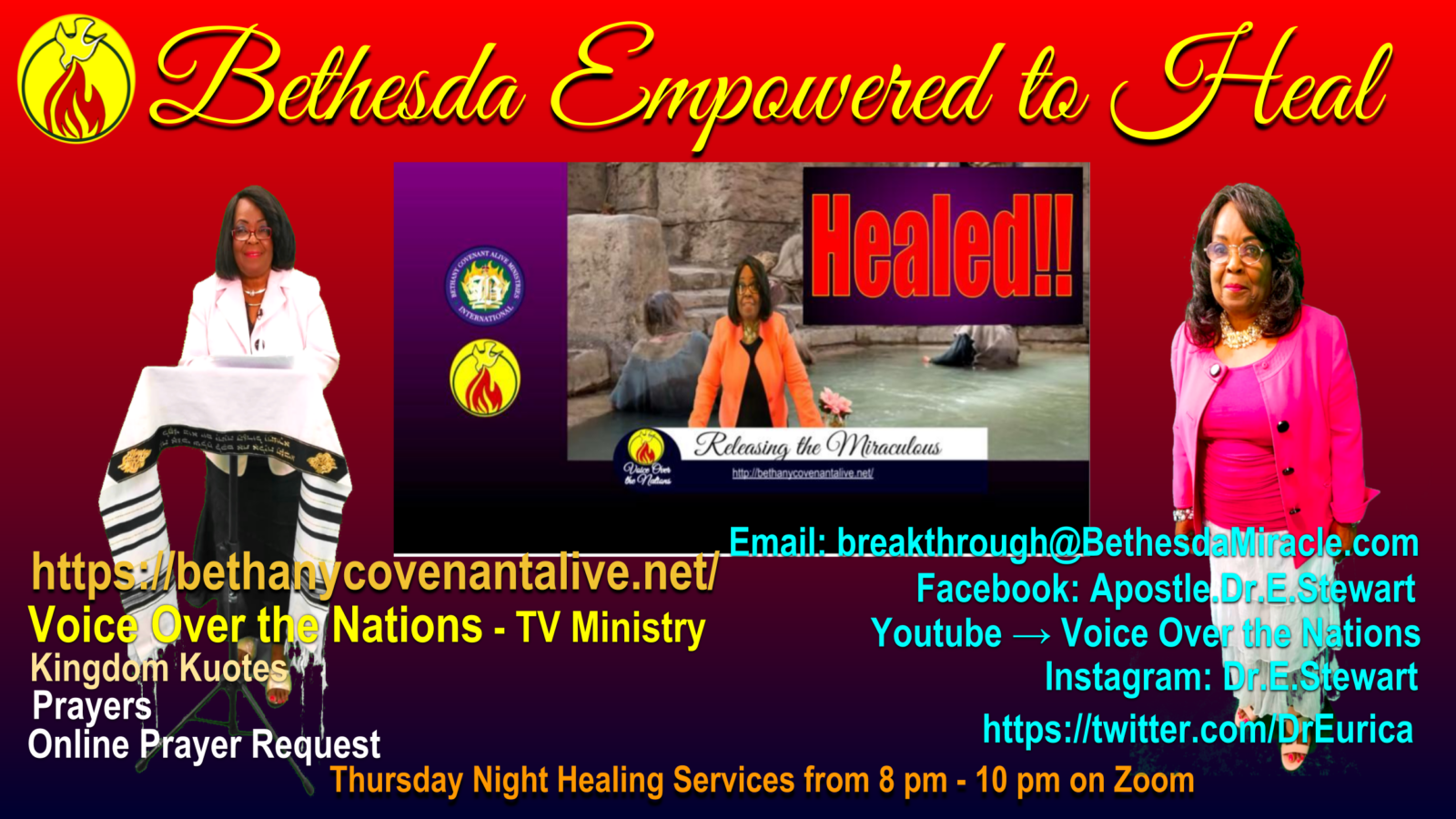 World Healing Day - Bethany Covenant Alive Ministries Intl